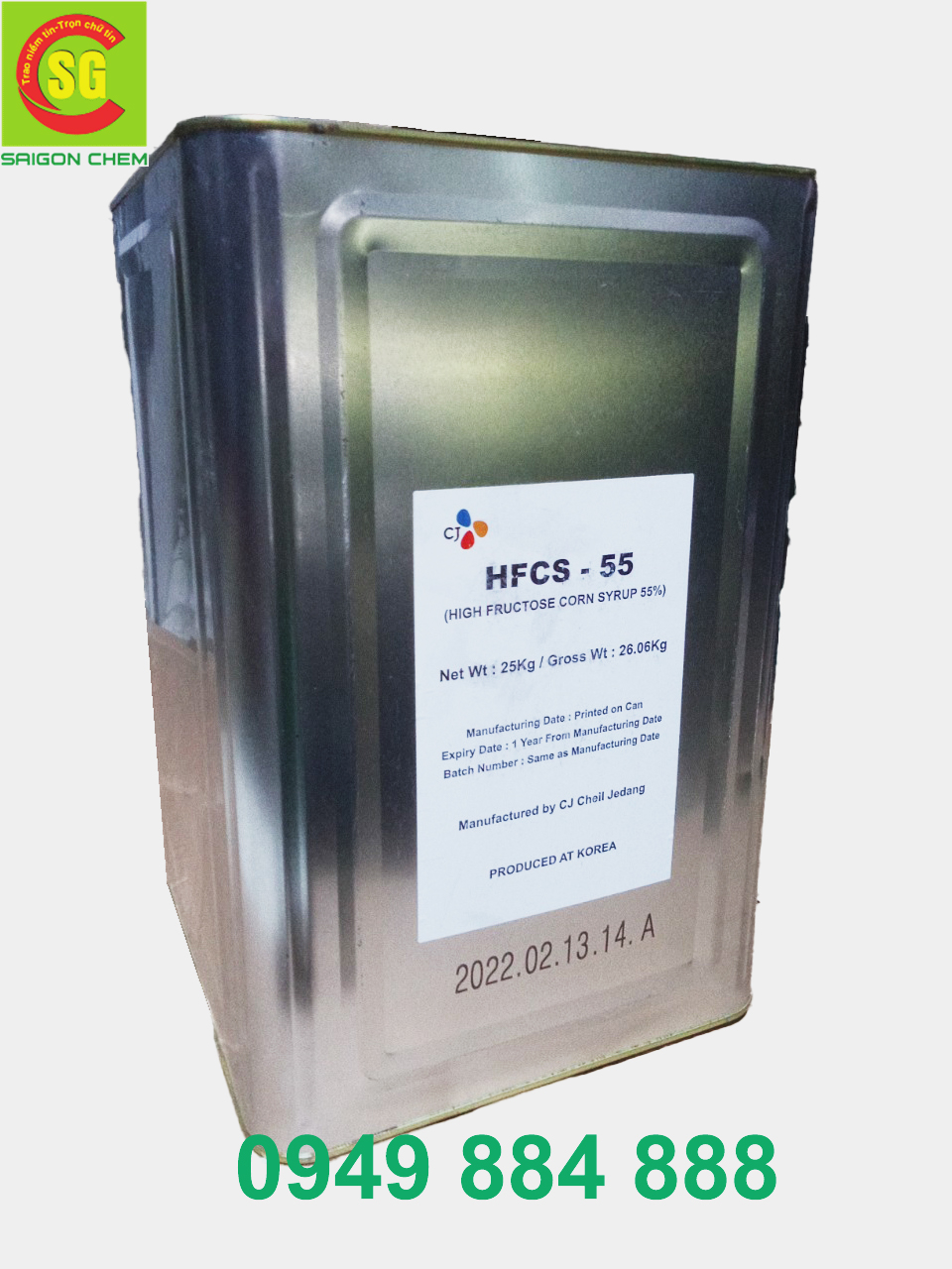 ĐƯỜNG NƯỚC HIGH FRUCTOSE CORN SYRUP 55% HÀN QUỐC.