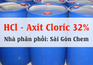 Bán HCl dùng trong chất tẩy rửa gia dụng, bảo trì hồ bơi